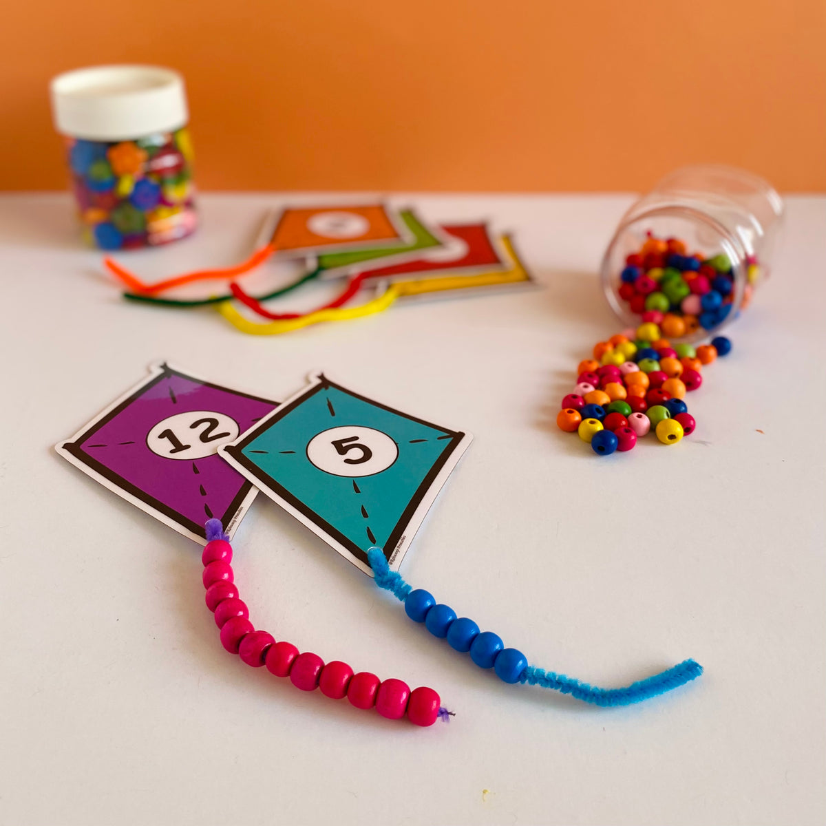 Kites Counting Game – Rahwanjiprintables