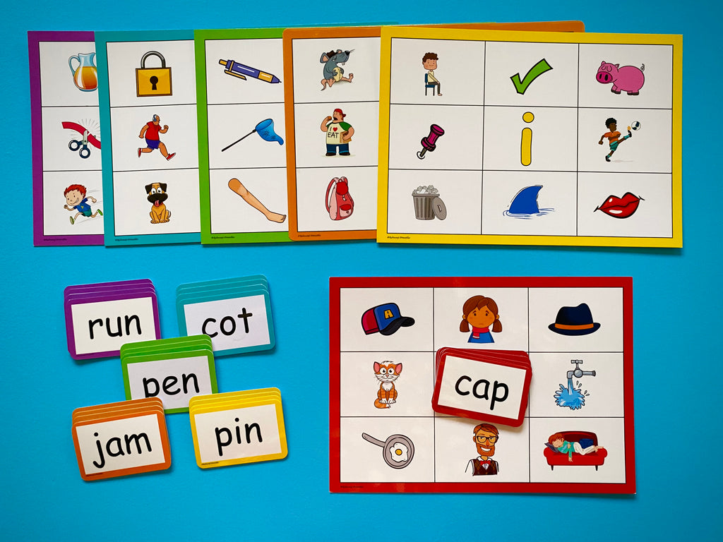 English CVC Reading Activity – Rahwanjiprintables